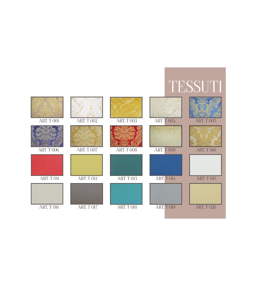 Testiera Testata Letto Matrimoniale Barocco ecopelle o Tessuto ...